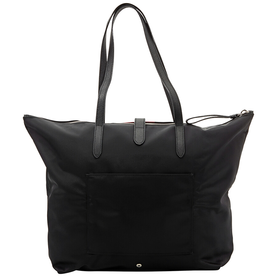 Bally Stripe Foldable Synthetic Tote 6227198 7612510869898 - Handbags, Foldable - Jomashop