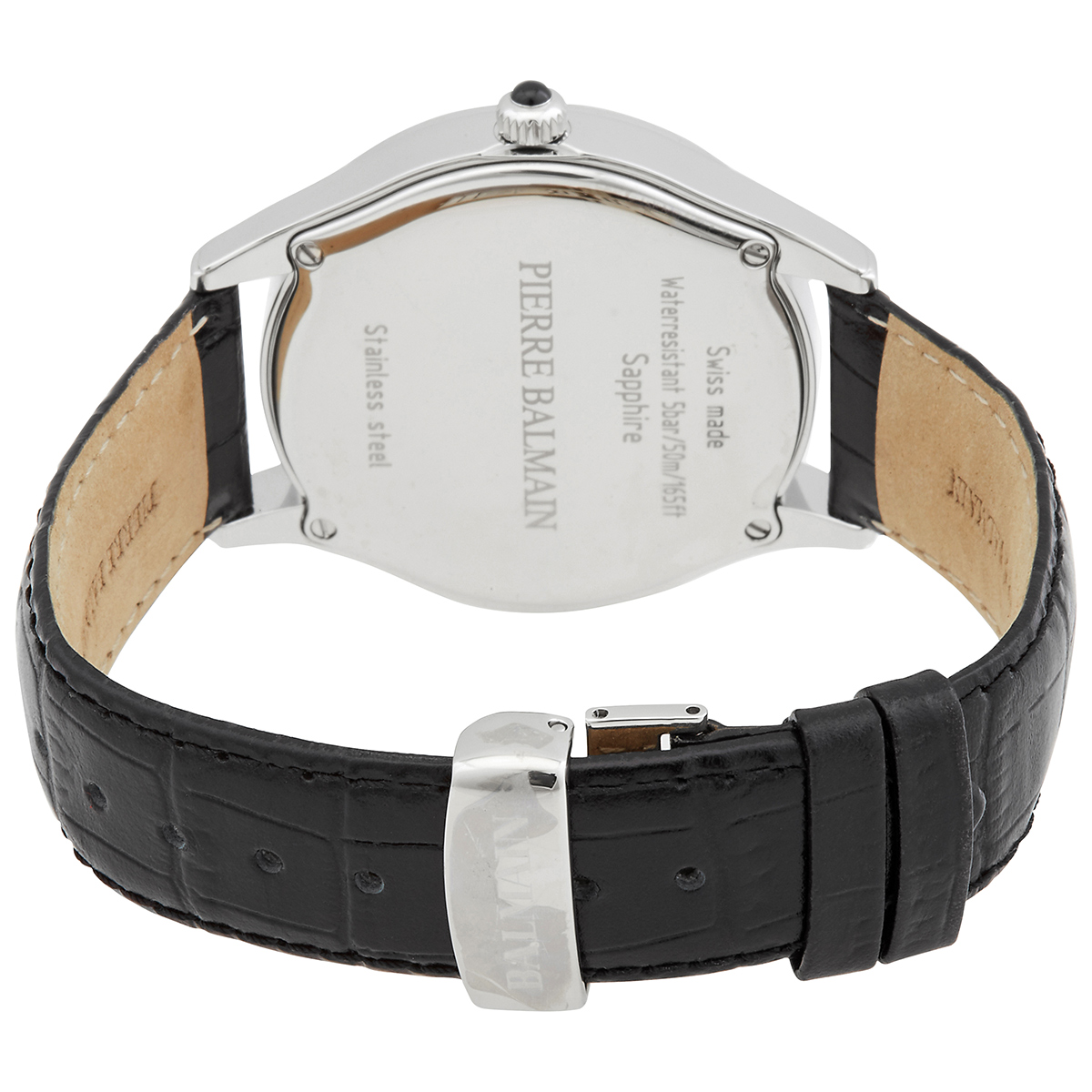 Balmain Classic R Grande Automatic Black Dial Men's Watch B14413262 ...