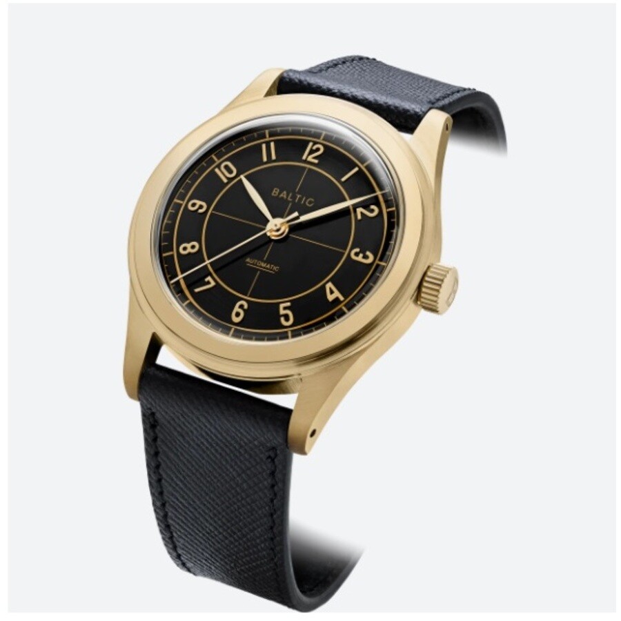 Baltic Hms Automatic Black Dial Men's Watch HMS002GOLDPVD - Watches ...