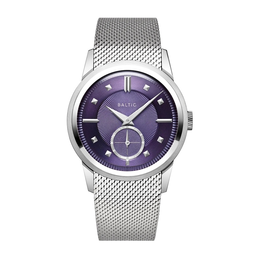 Baltic Prismic Hand Wind Purple Dial Men's Watch PRISMPURP - Watches ...