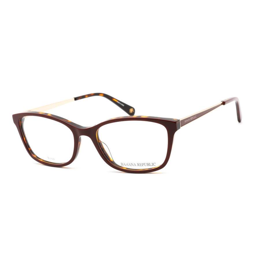 Banana Republic Unisex Red Rectangular Eyeglass Frames CATERINA0YDC0053 ...