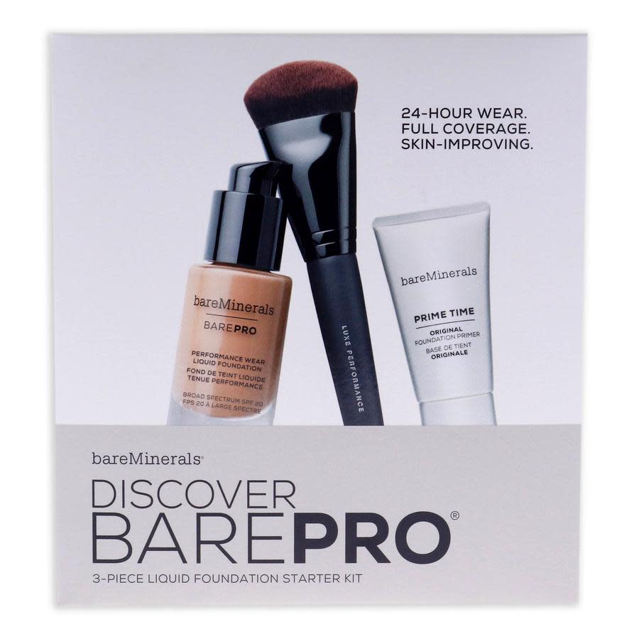 Bareminerals Ladies Discover Barepro Liquid Foundation Starter Kit Gift ...
