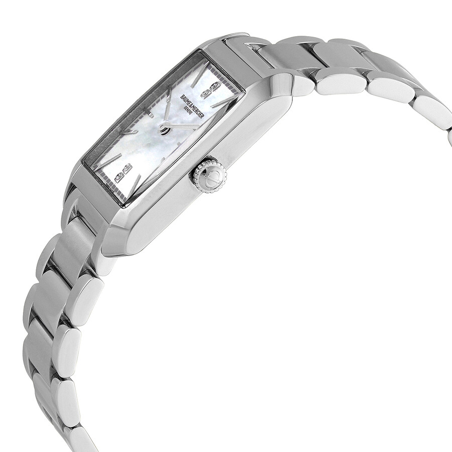 Baume Et Mercier Hampton Quartz Ladies Watch M0A10474 10474.DNU - Baume ...
