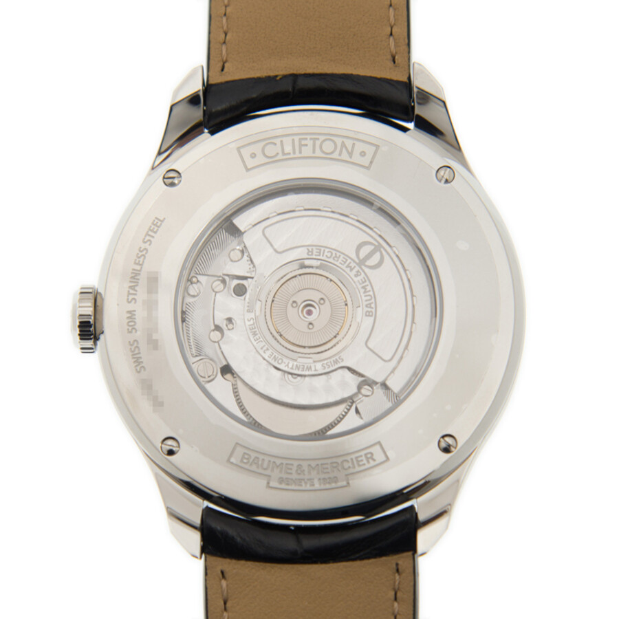 Baume Et Mercier N/A Silver-tone Dial Unisex Watch M0A10112 10112.DNU ...