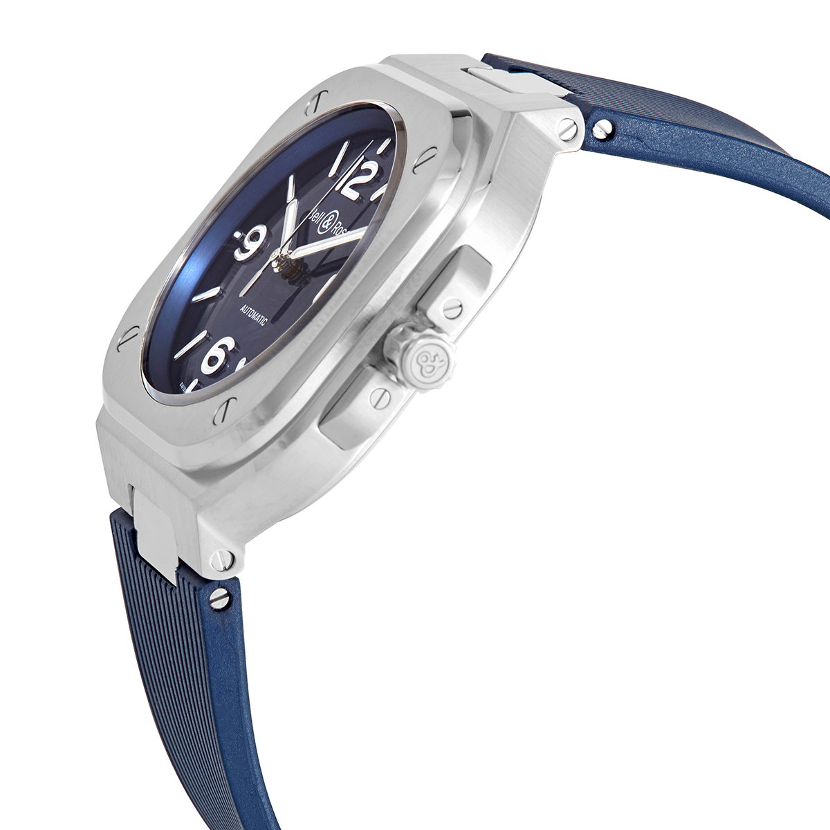 Bell And Ross Automatic Blue Dial Men's Watch BR05A-BLU-ST/SRB - Bell ...