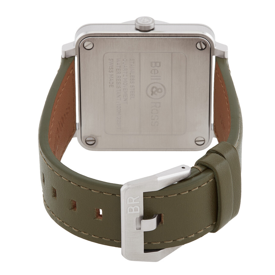Bell And Ross BR S Quartz Diamond Men's Watch BRS-CK-ST-LGD/SCA - Bell ...