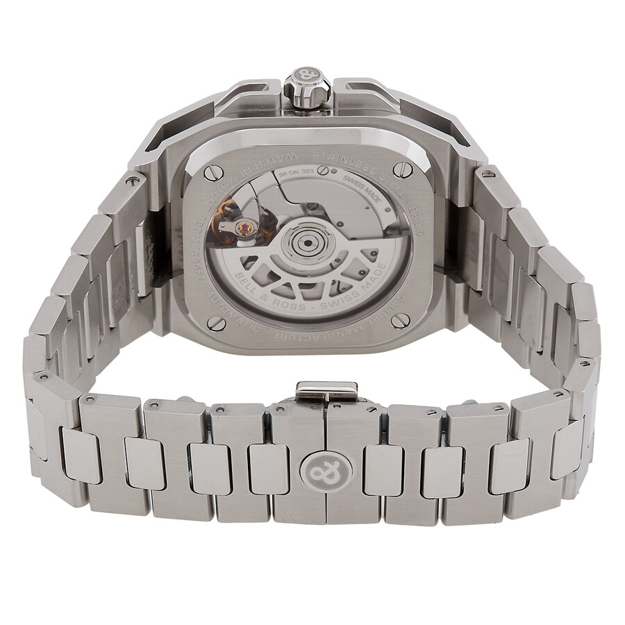 Bell And Ross Instruments Automatic Black Dial Men's Watch BRX5RBLSTSST ...
