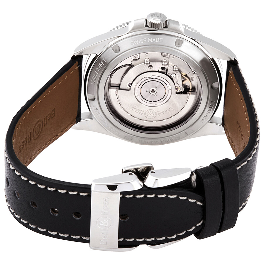 Bell And Ross Vintage V2-92 Automatic Matte Black Dial Men's Watch ...