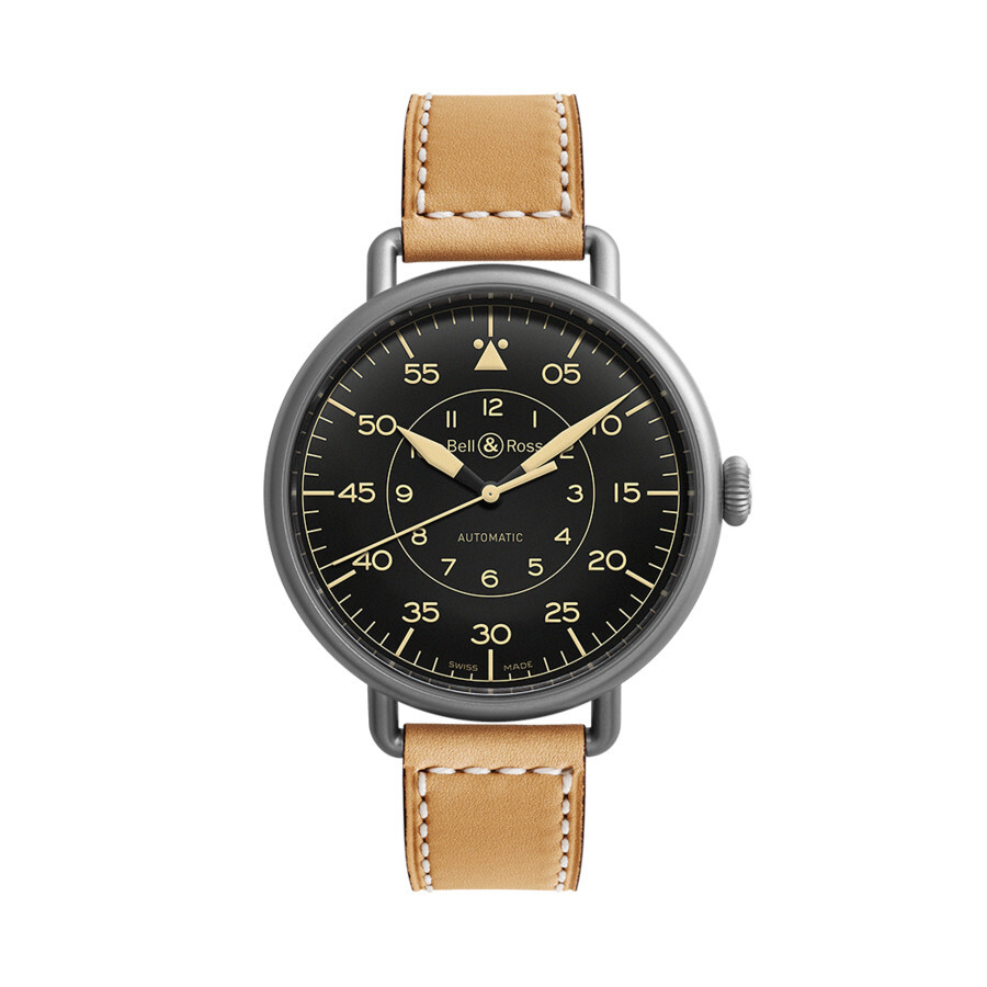 Bell And Ross Bell & Ross Vintage Heritage Black Dial Men's Watch BRWW1 ...