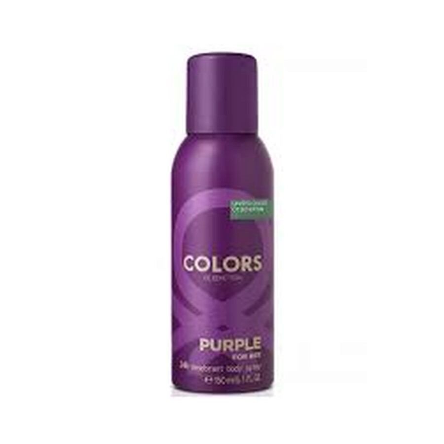 Benetton Ladies Colors De Purple Deodorant 5.0 oz Fragrances ...