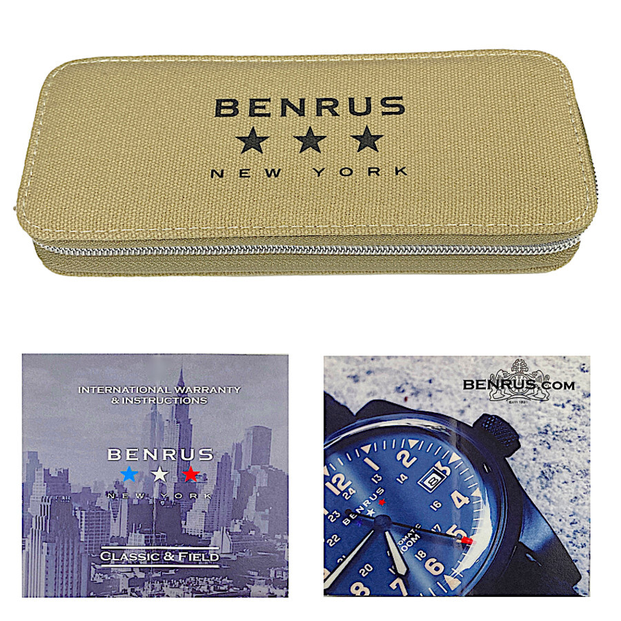 Benrus Classic Automatic Men's Watch C1-SB-BE-NT - Watches, Classic ...