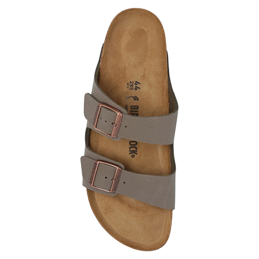 Birkenstock Arizona Nubuck Stone Sandals, Brand Size 41 ( US Size 8 ...