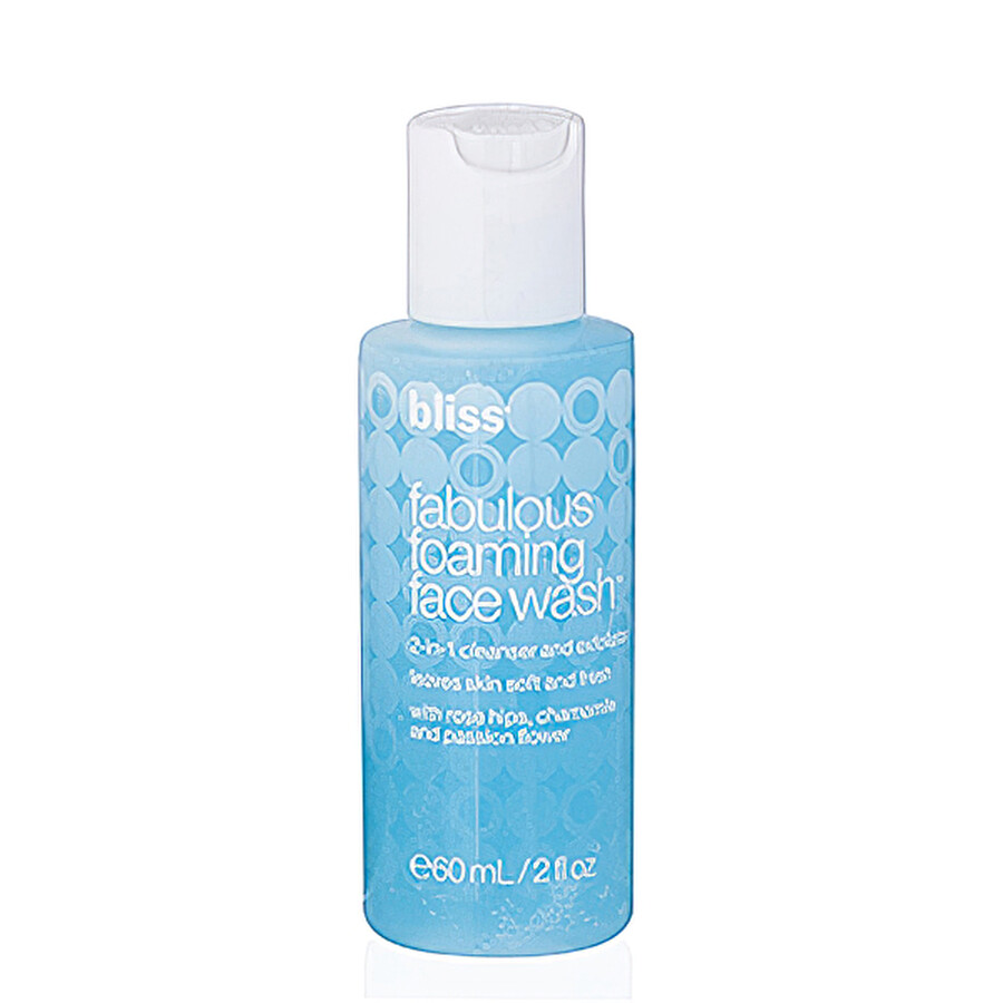 Bliss / Fabulous Foaming Face Wash Oil Free Gel Cleanser & Exfoliator 2 ...