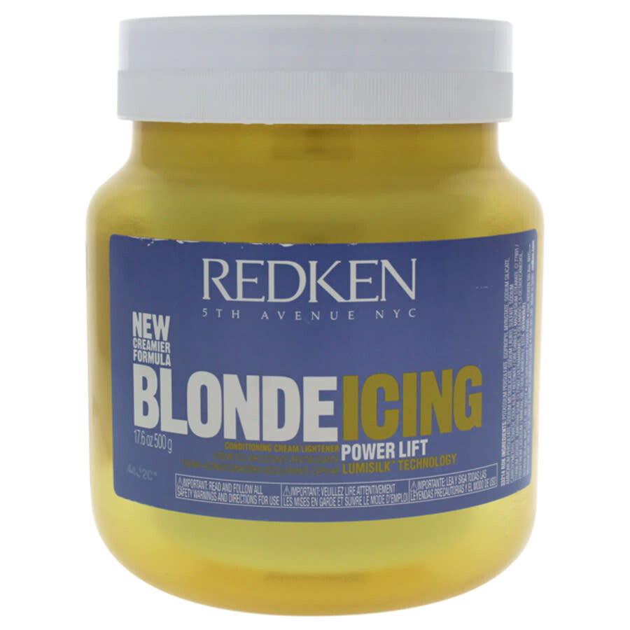 Redken Blonde Icing Powerlift Conditioning Cream Lightener by Redken for Unisex - 17.6 oz ...