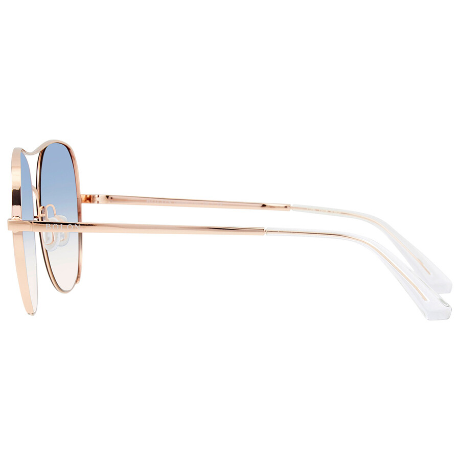 Bolon Blue Mirror Pilot Ladies Sunglasses BL7020 B61 58 8014579518691 ...