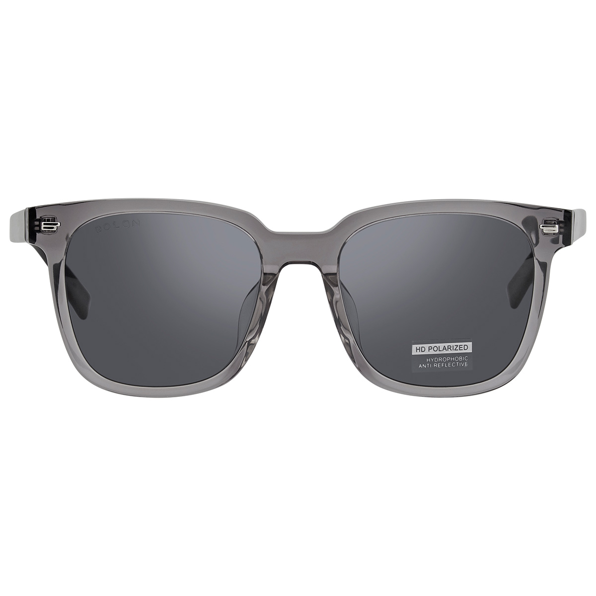 Bolon Quinn Dark Grey Square Men's Sunglasses BL3020 C12 BL3020 C12 52 ...