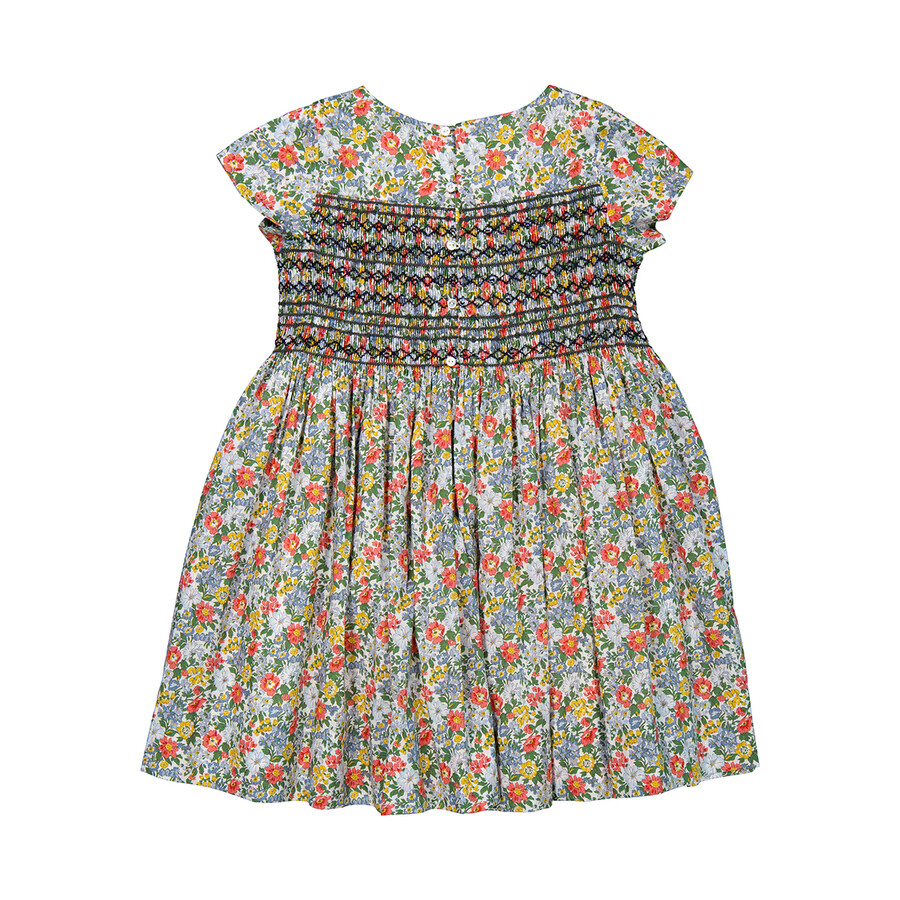 Bonpoint Girls Floral Print Smock Dress, Size 12Y S02GDRWO1402-515 ...