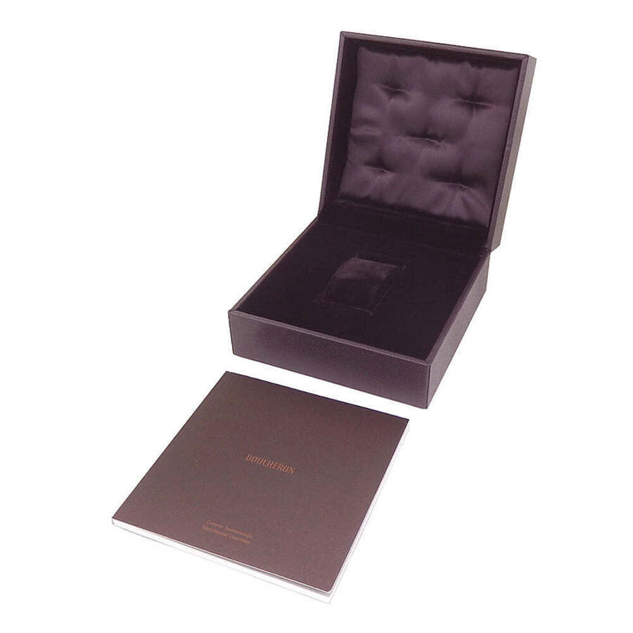 Boucheron Crazy Jungle Hathi Automatic Diamond Purple Dial Ladies Watch ...