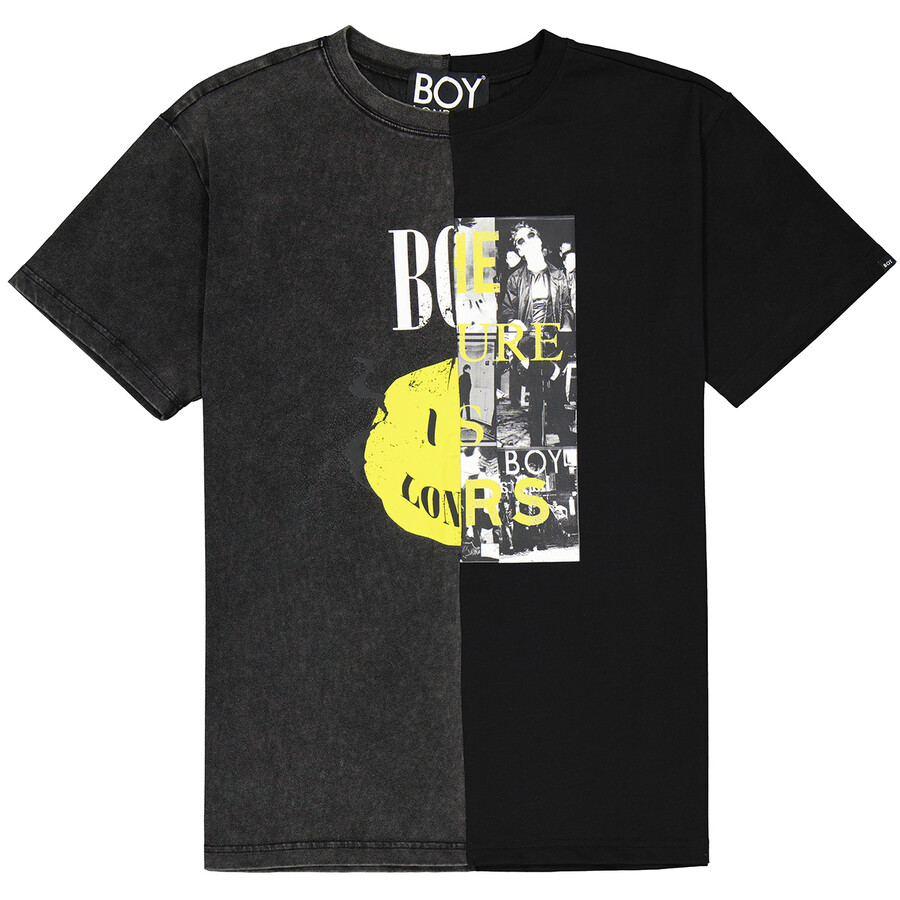 Boy London Men's Boy Acid 2 Face Cotton T-shirt, Brand Size X-Small BOY ...