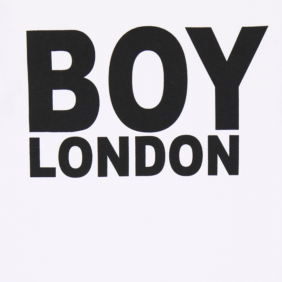 Boy London Men's White Black Boy London Tee, Size Medium BOY LONDON TEE ...