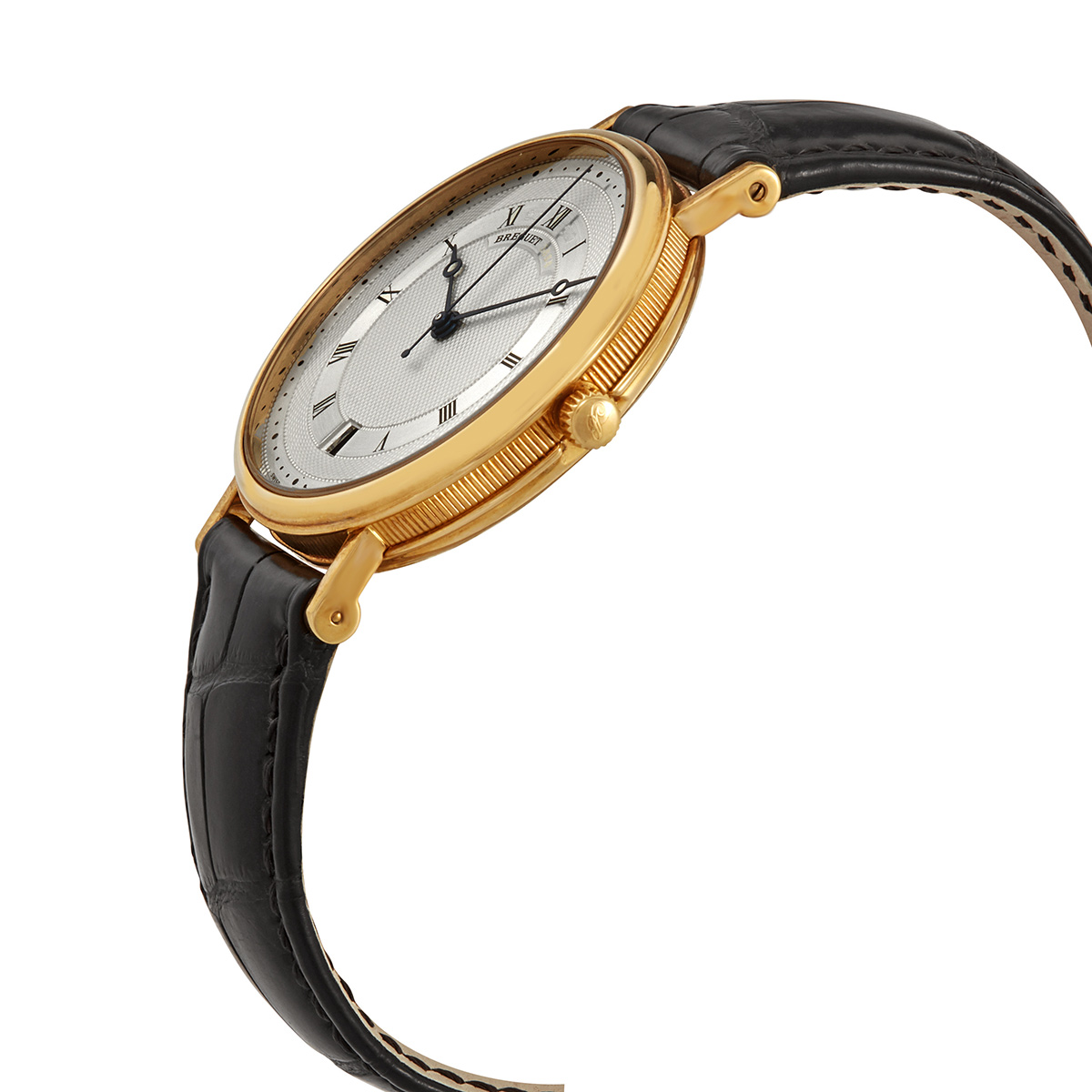 Breguet Classique Automatic 18kt Yellow Gold Silver Dial Men's Watch ...