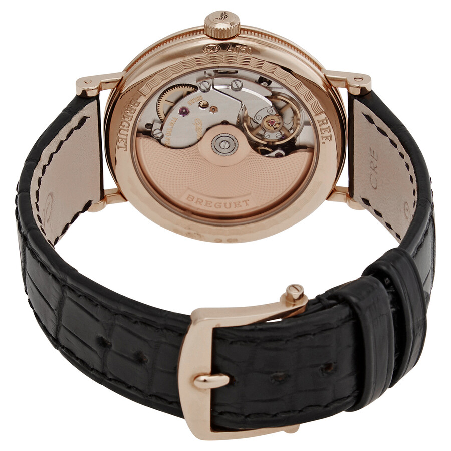 Breguet Classique Automatic Silver Dial 18kt Rose Gold Ladies Watch ...