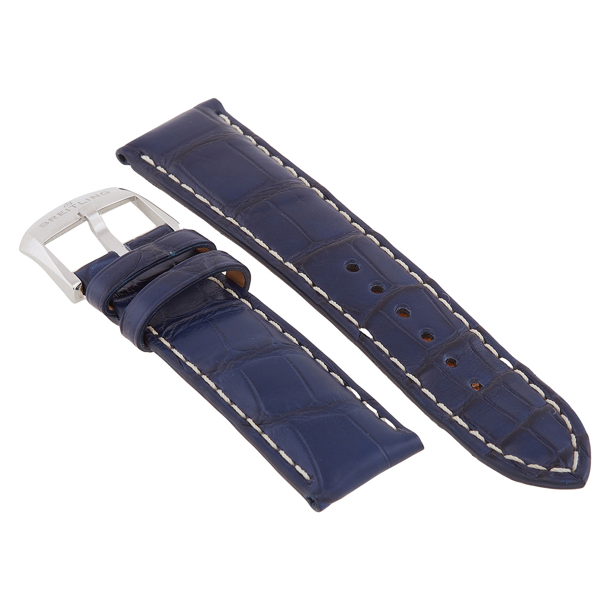 Breitling 20mm Blue Strap 718P - Watch Accessories, Watch Bands - Jomashop