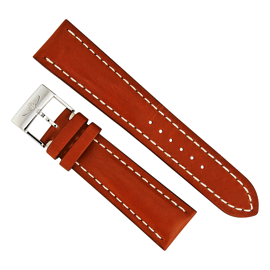 Breitling 24 MM Light Brown Leather Strap 439X-A20BA.1 842047111031 ...