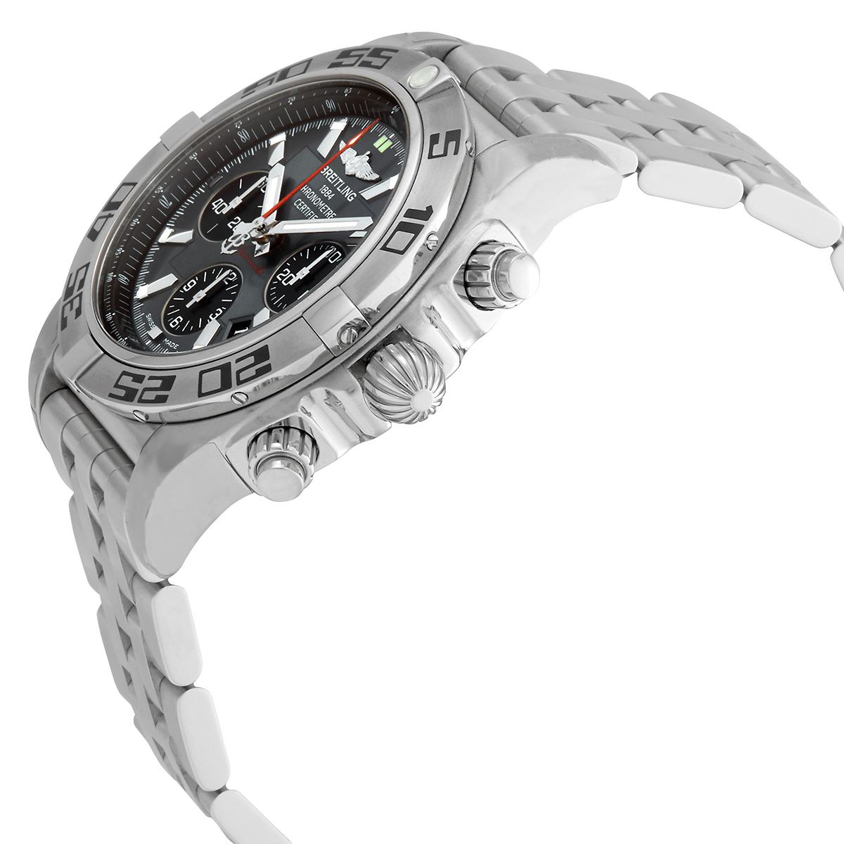 Breitling Chronomat 44 Flying Fish Blackeye Grey Chronograph AB011610 ...