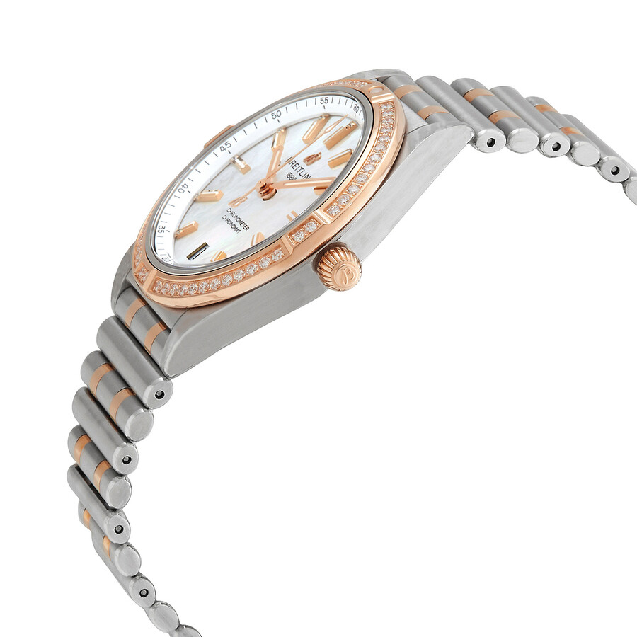 Breitling Chronomat Automatic Diamond Two-tone Ladies Watch ...