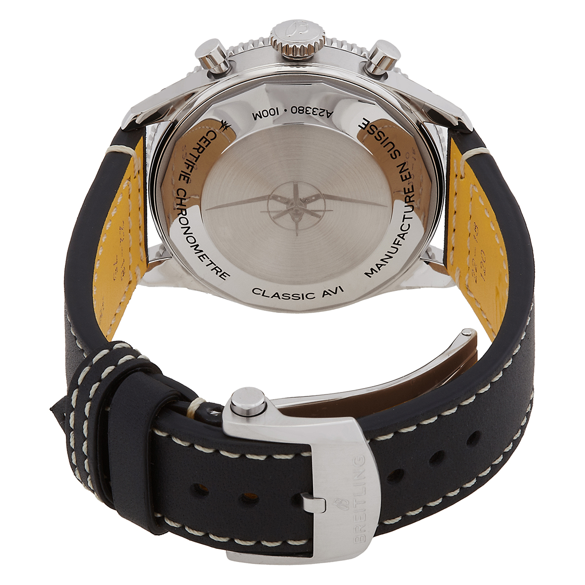 Breitling Classic Avi 42 Chronograph Automatic Blue Dial Men's Watch ...