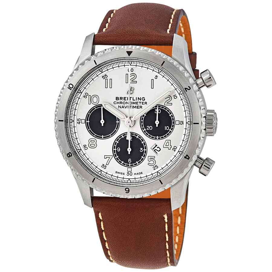 Breitling Navitimer 8 Chronograph Automatic Silver Dial Men's Watch ...
