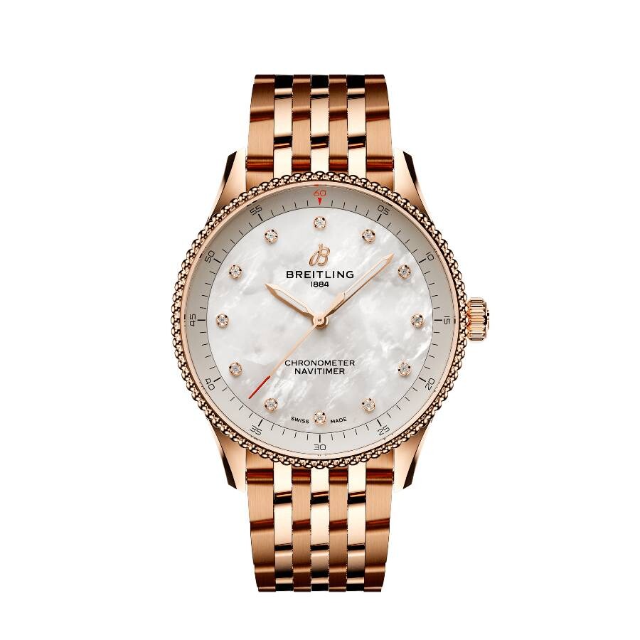 Breitling Navitimer Quartz Diamond Men's Watch R77320E61A1R1 - Watches ...