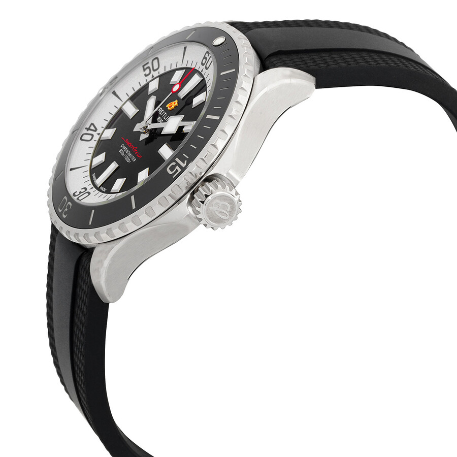 Breitling Superocean Automatic Chronometer Black Dial Men's Watch ...