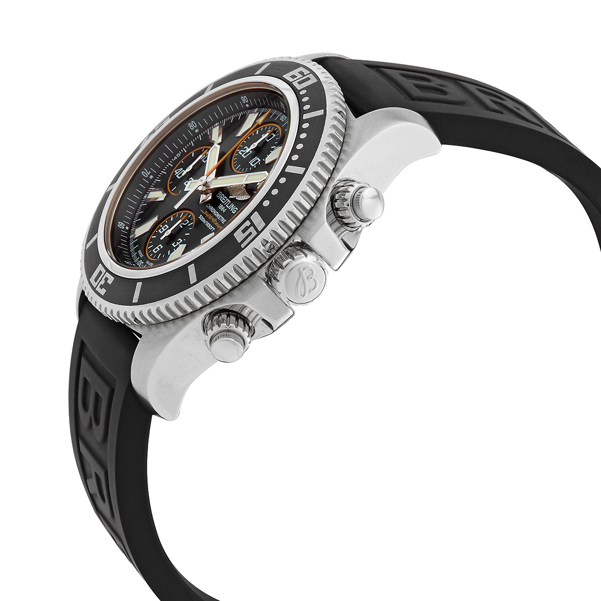 Breitling SuperOcean Chronograph II Automatic Chronometer Black Dial ...