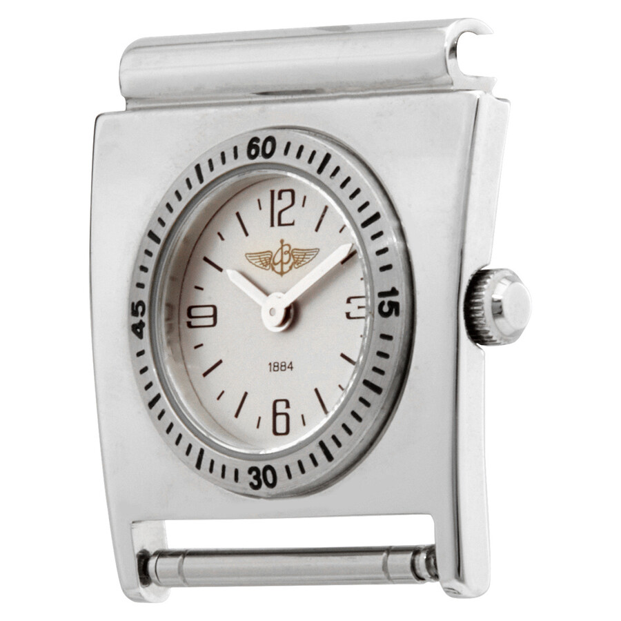 Breitling White Dial Unisex Second Time Zone Watch Attachment A6107211 ...