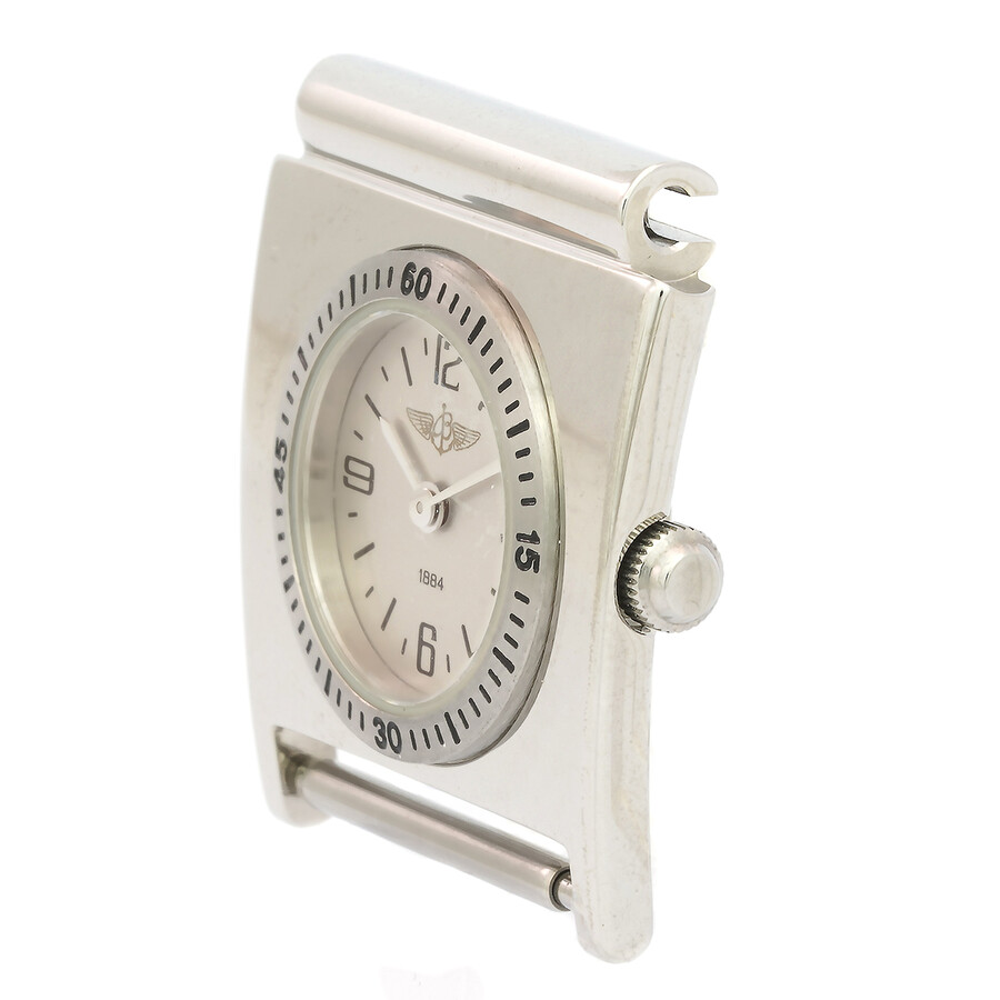 Breitling White Dial Unisex Second Time Zone Watch Attachment A6107211 ...