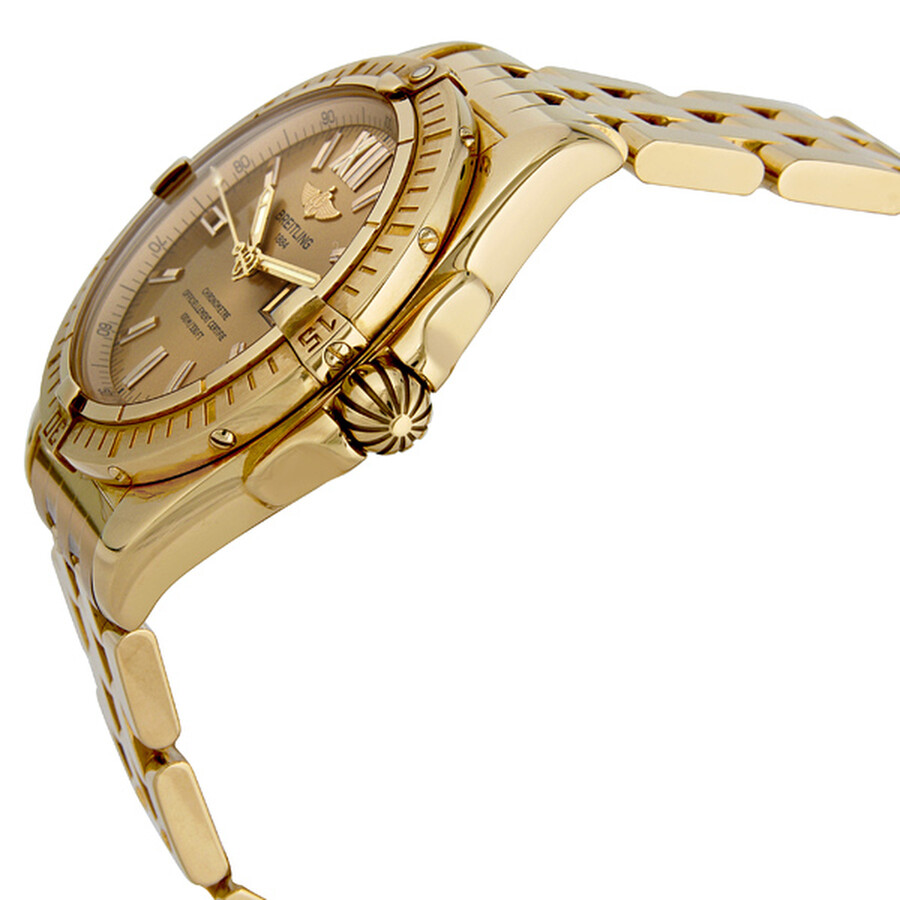 Breitling Windrider Cockpit 18 kt Rose Gold Men's Watch H4935011-H519RG ...