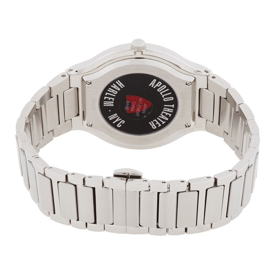 Bulova Apollo Quartz Black Dial Men's Watch 96A296 042429591233 ...