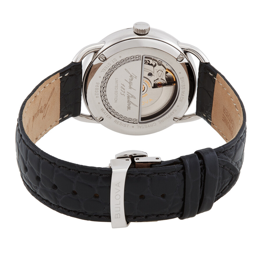 Bulova Commodore Automatic Brown Dial Men's Watch 96B324 042429572607 ...