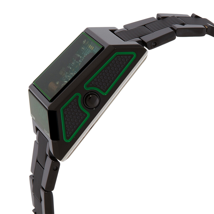 Bulova Computron D-Cave Special Edition Quartz Digital Green Dial Men's ...