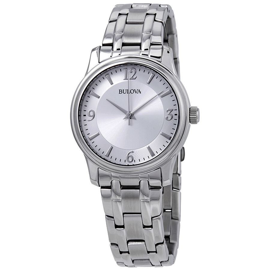 Bulova Corporate Exclusive Silver Dial Men's Watch 96A000 042429433076 ...