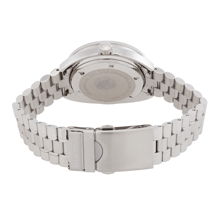 Bulova Oceanographer GMT Automatic Blue Dial Men's Watch 96B405 ...