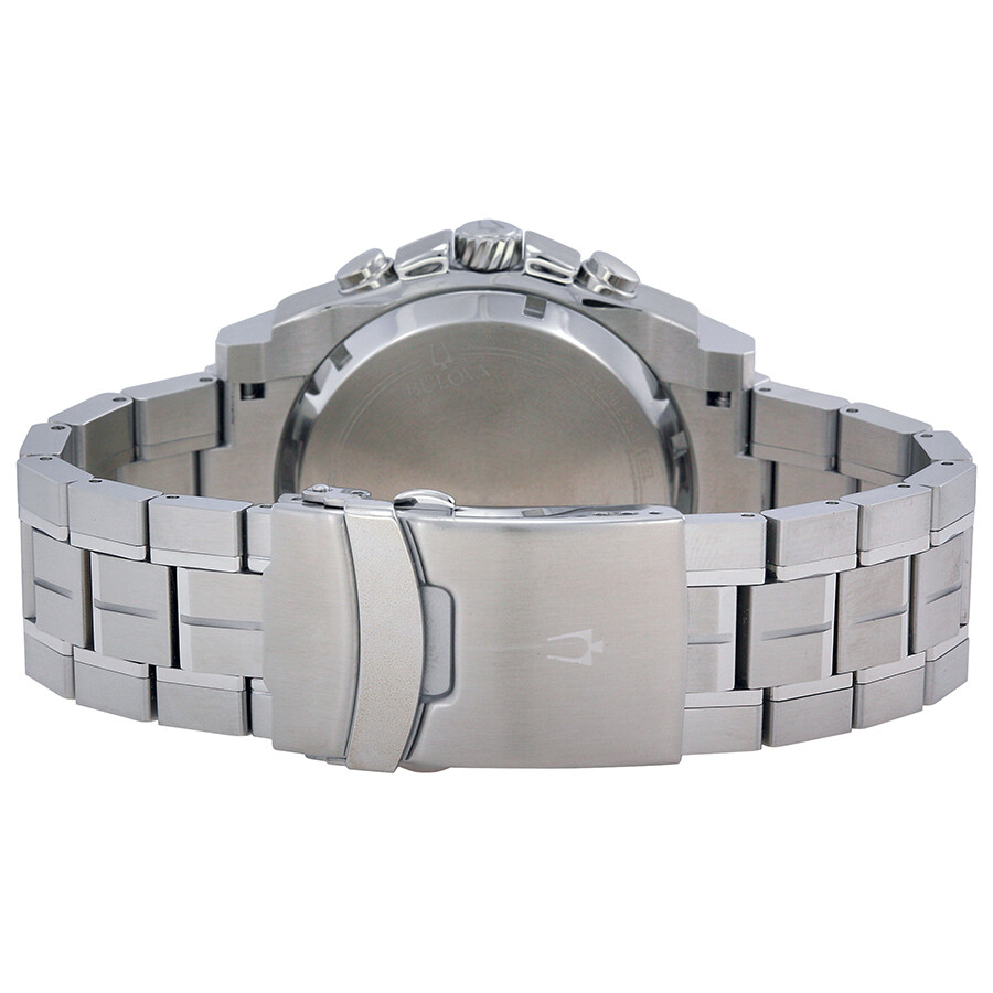 Bulova Precisionist Chronograph Black Dial Men's Watch 96B175 ...