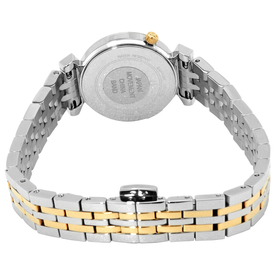 Bulova Regatta Quartz Diamond Mother of Pearl Dial Ladies Watch 98P202 ...