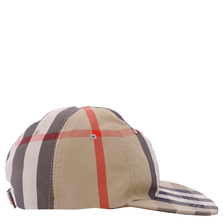 Burberry Archive Beige Check Reversible Baseball Cap, Size Medium ...