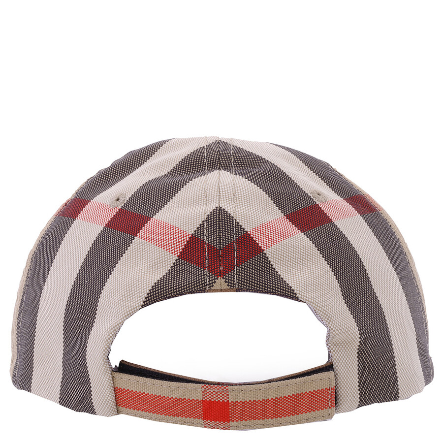 Burberry Archive Beige Check Reversible Baseball Cap, Size Medium ...