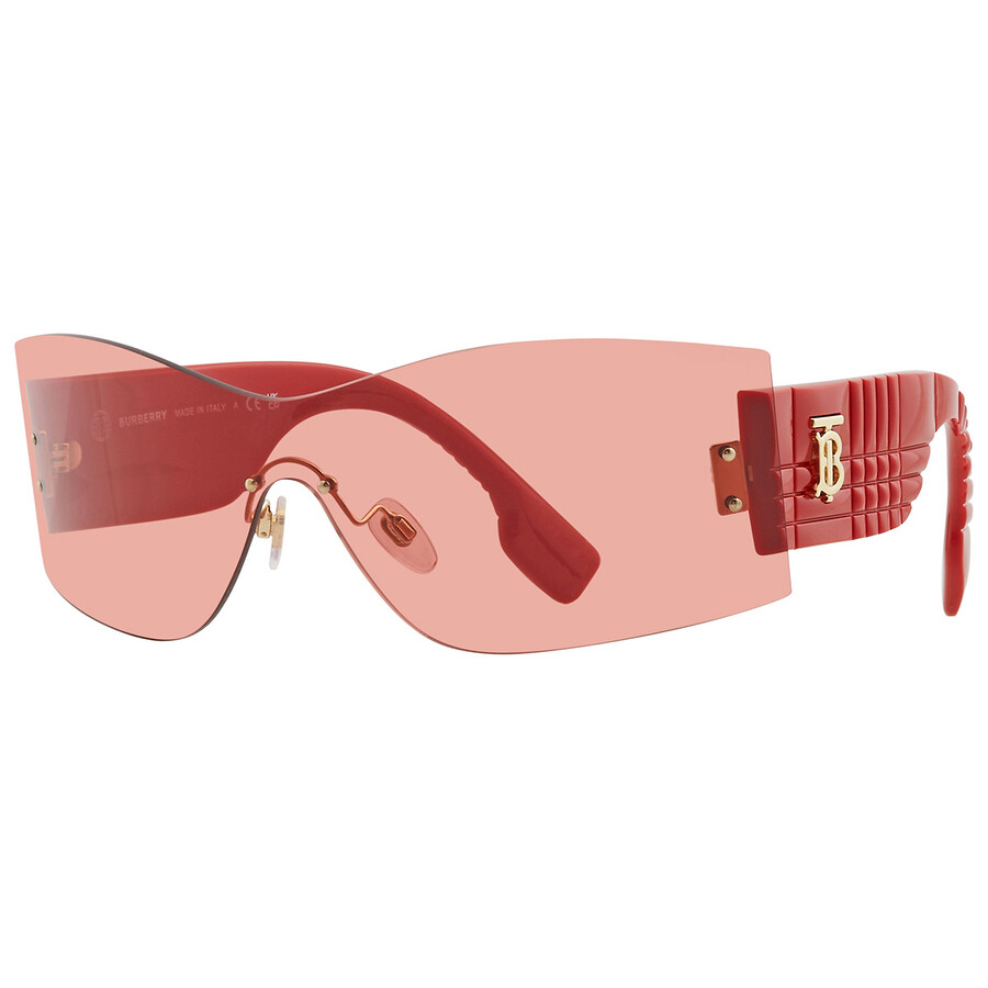 Burberry Bella Pink Shield Ladies Sunglasses BE3137 110984 45 ...