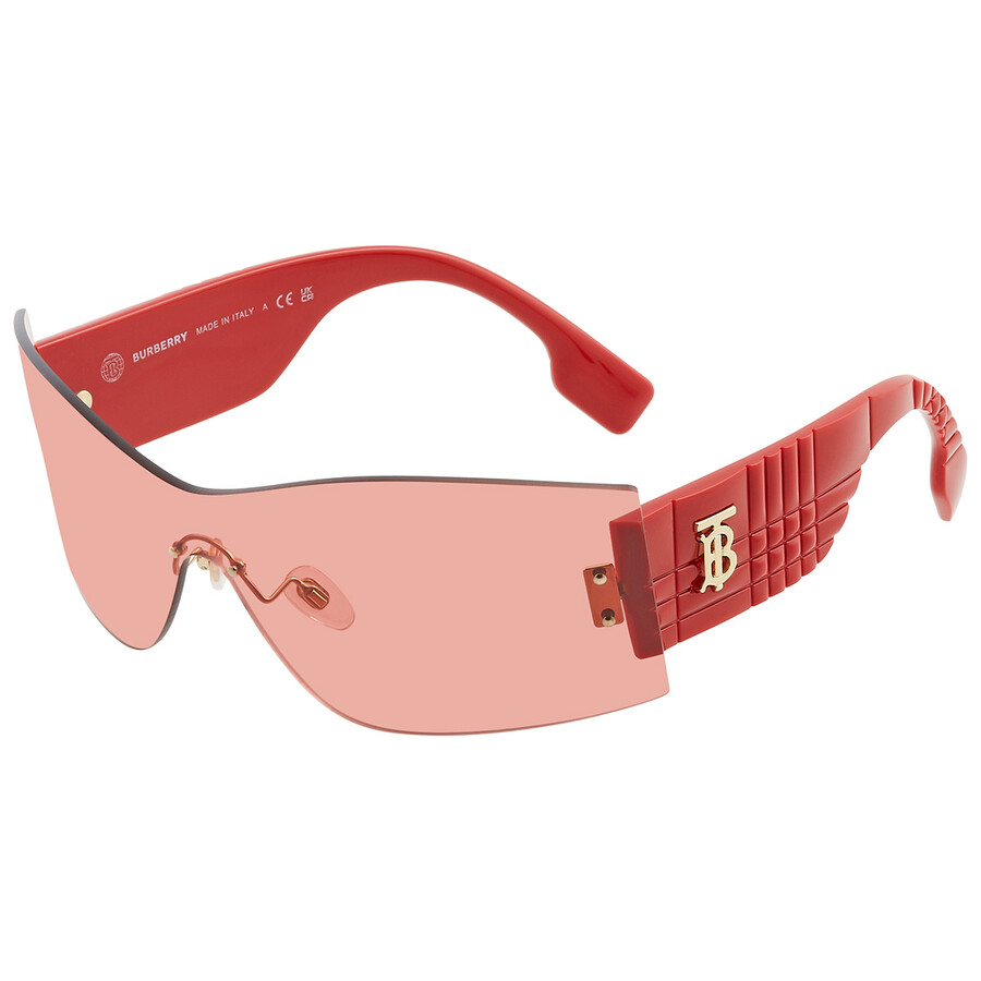 Burberry Bella Pink Shield Ladies Sunglasses BE3137 110984 45 ...