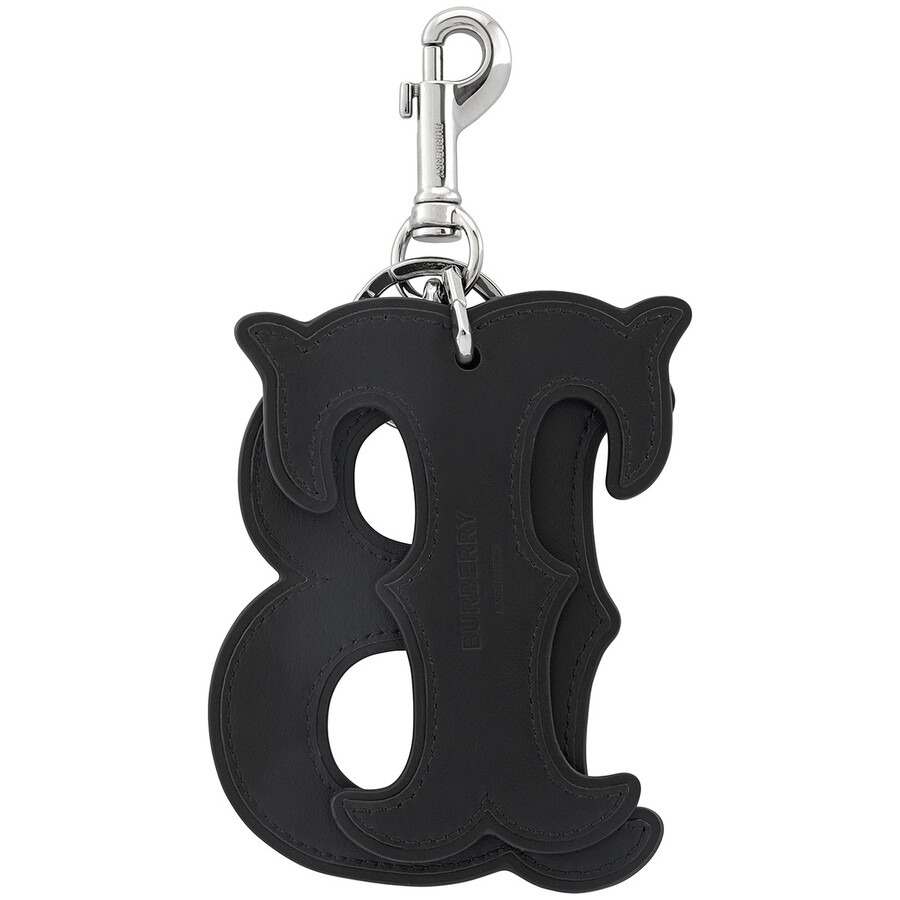 Burberry Black Letter Motif Key Charms 8044435 5045626182087 - Jomashop